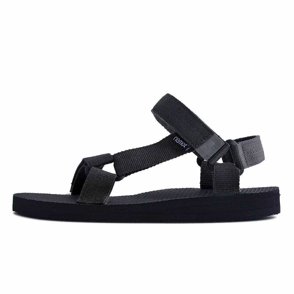 riemot Women's Hiking Sandals, Adjustable Closed Toe Sport Sandals, Lightweight Trail Walking Athletic Sandal, Summer Beach Water Shoes Non Slip Breathable Comfort Sandals for Woman Green 10 US