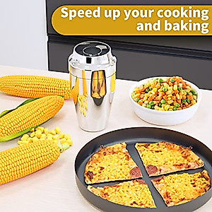 Newness Corn Stripper Peeler, Corn Cutter with Cup, 304 Stainless Steel Cob Corn Thresher Stripping Tool, Corn Cutter off Cob Kernel Remover Slicer with Serrated Sharp Blade for Home & Kitchen