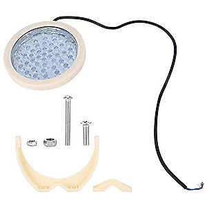 RvSky Garden Supplies 160mm 46LED 24V LED Underwater Light Lamp Lighting Accessory for Courtyard Fountain Decoration