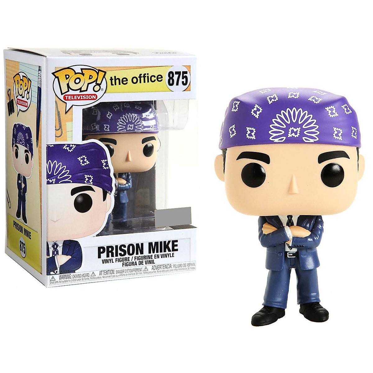 Funko The Office Pop! Television Prison Mike Vinyl Figure MULTI NONE