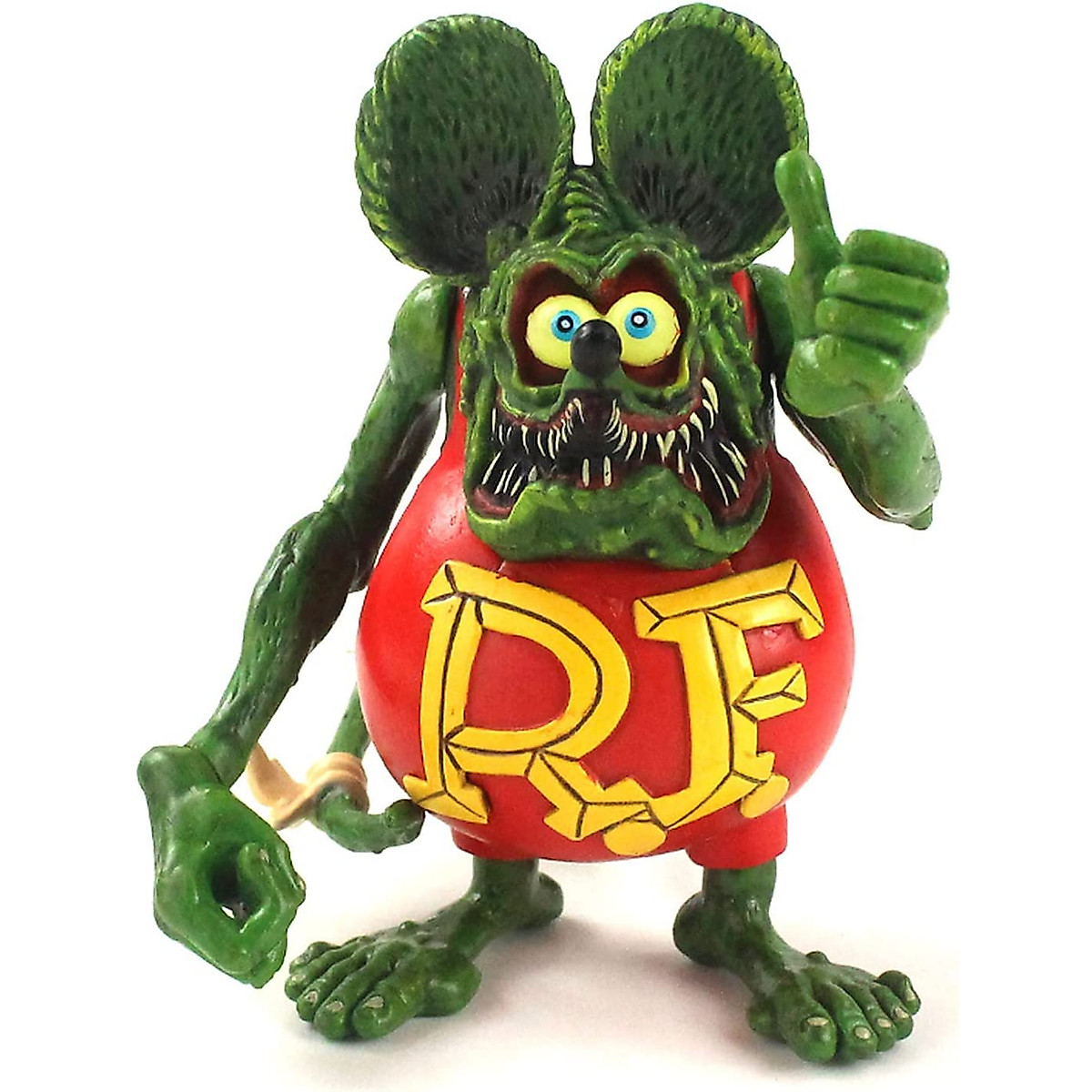mkjinmei Ratfink Model Toys, Joint Movable Dolls Games PVC Action Figure Rat Fink Mouse Collectible Model Toy Figure Birthday Gifts 12 cm
