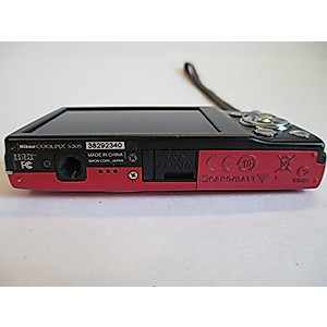 Nikon Coolpix S205 Digital Camera (Red)