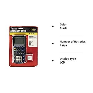 Texas Instruments TI-83 Plus Graphing Calculator (Renewed)
