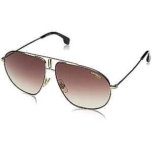 Carrera Bound HA 2M2 60 Unisex Adult Sunglasses, Black (Black Gold/BRWN), Black (Black Gold/Brwn), 60