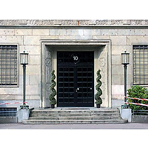 5' Artificial Cypress Spiral Boxwood Topiaries Tree in Plastic Pot Outdoor and Indoor Home Decor (2 Pack)