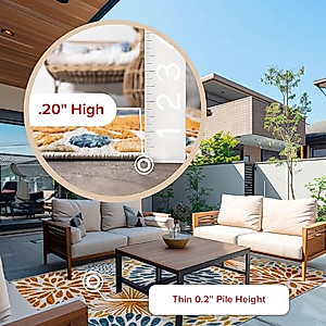 nuLOOM Monique Floral Indoor/Outdoor Area Rug, 8x10, Multi