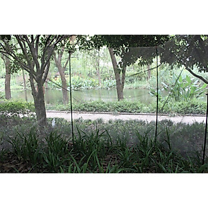 AUSCAMOTEK Mesh Camo Netting Camouflage Nets for Turkey Hunting Blinds Window Screen Camping Brown 5 ft x 12 ft (appro)