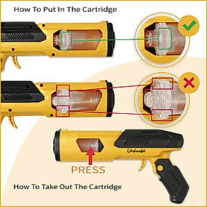 UNKENBO Alcohol Shot Gun - New Party Game or Toy for Champagne Beer and Novelty Alcohol Gifts Party Drinking Accessories for Adults (Royal Gold)