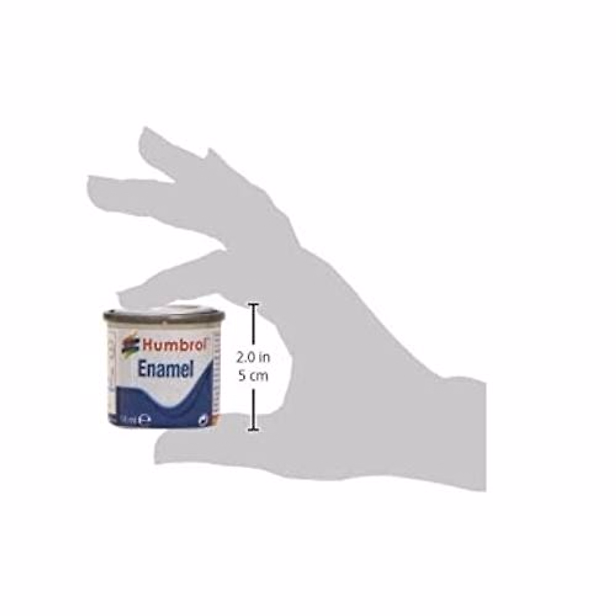 Humbrol Model Enamel Paint No.125 US Dark Grey, AA1376