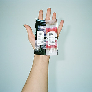 R+Co Television Perfect Shampoo/Conditioner Tandem Packette | Body + Shine + Smoothing for All Hair Types | Vegan + Cruelty-Free | .46 ml