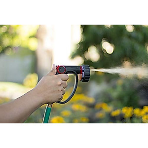Orbit 58993 7-Pattern Watering Nozzle with Thumb Control , Black