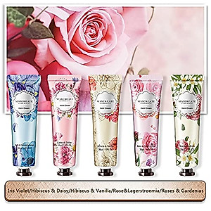 20 Pack Plant Fragrance Hand Cream Moisturizing Hand Cream for Dry Hands Thanksgiving Christmas Gift Set Travel Size Hand Lotion