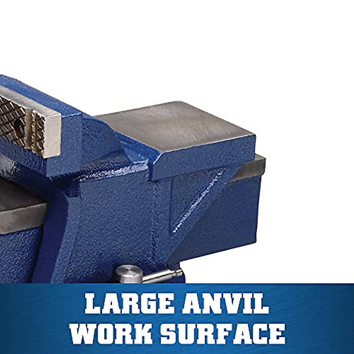WILTON General Purpose Bench Vise, 4' Jaw Width, 3' Max Opening (11104)
