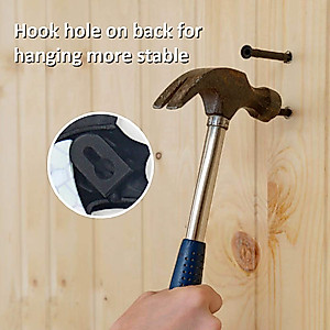 Maansfy Seahorse Wall Decor Mosaic Glass Art Metal Sculpture Hanging Decorations Set of 3 for Home Garden Bedroom Patio