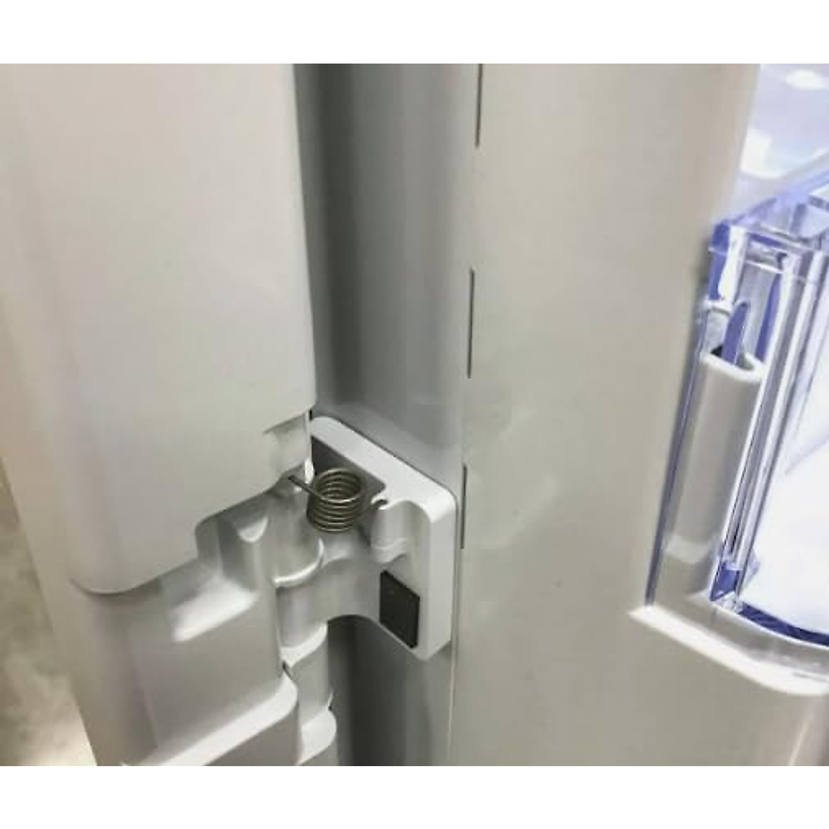 Refrigerator Spring/Counter Clockwise Wound DoorRepair Freezer/French Heavy Duty Steel/Compatible with Samsung GE LG Spring Hinge Mullion-4pcs