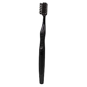 Ooak Toothbrush, Tapered V++Arc Bristles, XL Brush Head 2 Pack Black