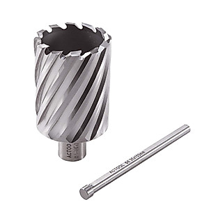 ACTOOL 1-7/8" Diameter × 2" Depth of Cut HSS ANNULAR Cutter with 3/4'' Weldon Shank