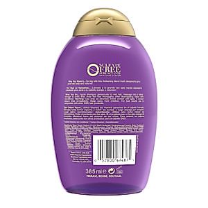 OGX Thick & Full + Biotin Collagen Extra Strength Volumizing Shampoo with Vitamin B7 Hydrolyzed Wheat Protein for Fine Hair. Sulfate-Free Surfactants Thicker, Fuller Hair, 13 Fl Oz