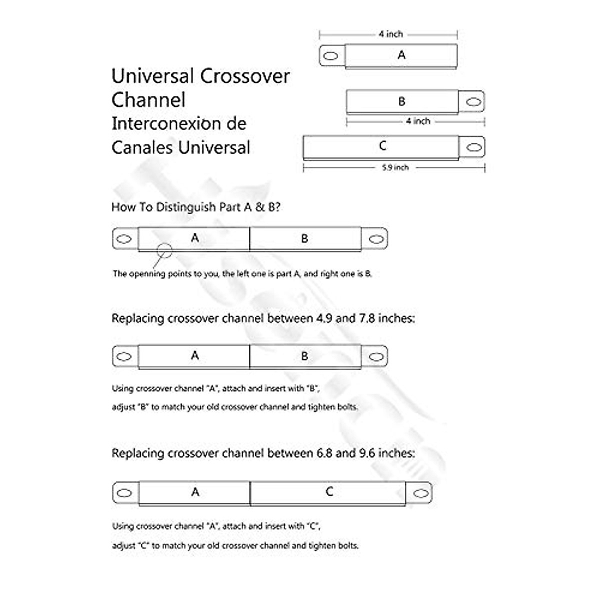 Hisencn Replacement Parts Kit for Charbroil 4 Burner 463211512, 463211513, 463211514 Gas Grill, Stainless Steel Grill Burner, Porcelain Steel Heat Tent Shield Deflector, Adjustable Carryover Tube