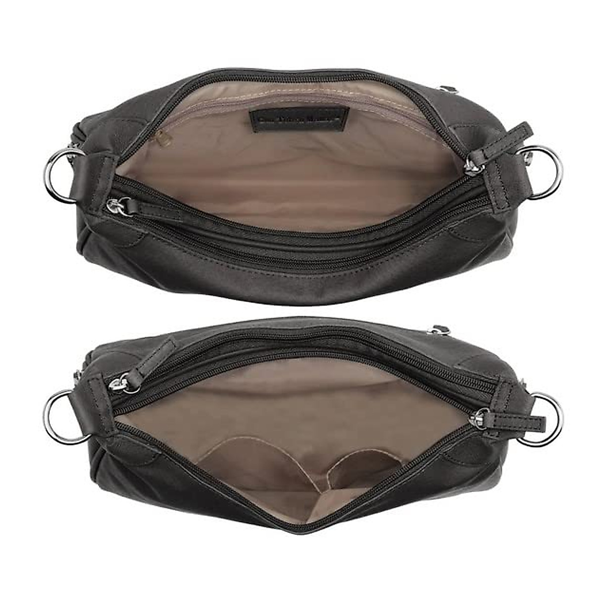 GTM womens Tote'n Handbag, Black, GTM Gun Tote n Mamas Concealed Carry Basic Hobo Handbag Black Small, Black, Small US