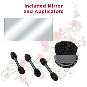 Vokai Makeup Kit Gift Set - 41 Eye Shadows, 7 Body Glitters, 1 Lip Liner Pencil, 1 Lipsticks, 4 Blushs, Eye liner pencil, 5 Concealers, 2 Lip Gloss, 5 Bronzers, Mirror