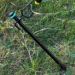 BESPORTBLE 50pcs Tent Stakes Ring Fluorescent Glow in The Dark Tent Ring Tent Nail Rings Tents Accessories