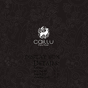 CAILLU KeyChain Leather Bat for men and women Car key fob case,Leather pop keys ring cover holder,intended for bmw man key chain