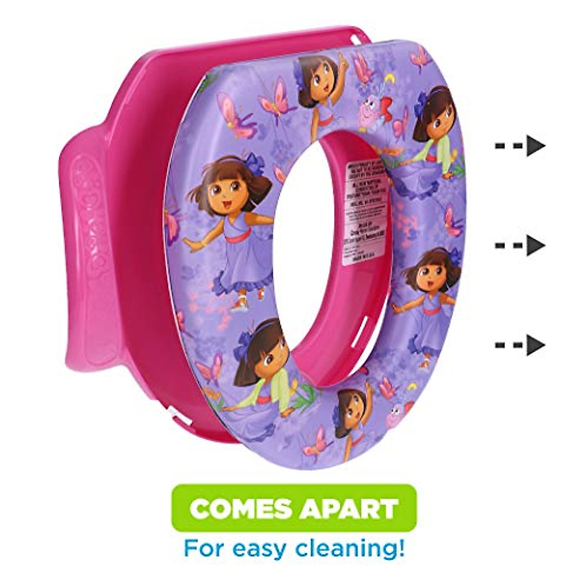 Nickelodeon Dora The Explorer "Butterfly Buddies" Soft Potty