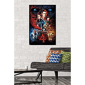 Trends International Netflix Stranger Things: Season 4 - One Sheet Wall Poster, 22.375" x 34", Unframed Version