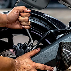 DURATECH Offset Box Wrench Set, Metric, 9-Piece, 6-23mm, 75-Degree, CR-V Steel, Organized in Rolling Pouch