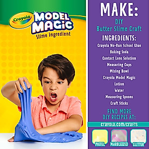 Crayola Model Magic (2lb Bucket), Modeling Clay Alternative, Primary Colors, Air Dry Clay for Kids, Classrooms Supplies, 3+