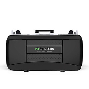 VR Glasses - Thousands of Mirror Glasses VR Glasses 3D Virtual Reality Headsets and HiFi Headphones Removable Headphones for 4.7 to 6.1 Inch Smartphones Virtual Reality 3D Glasses and Headphones