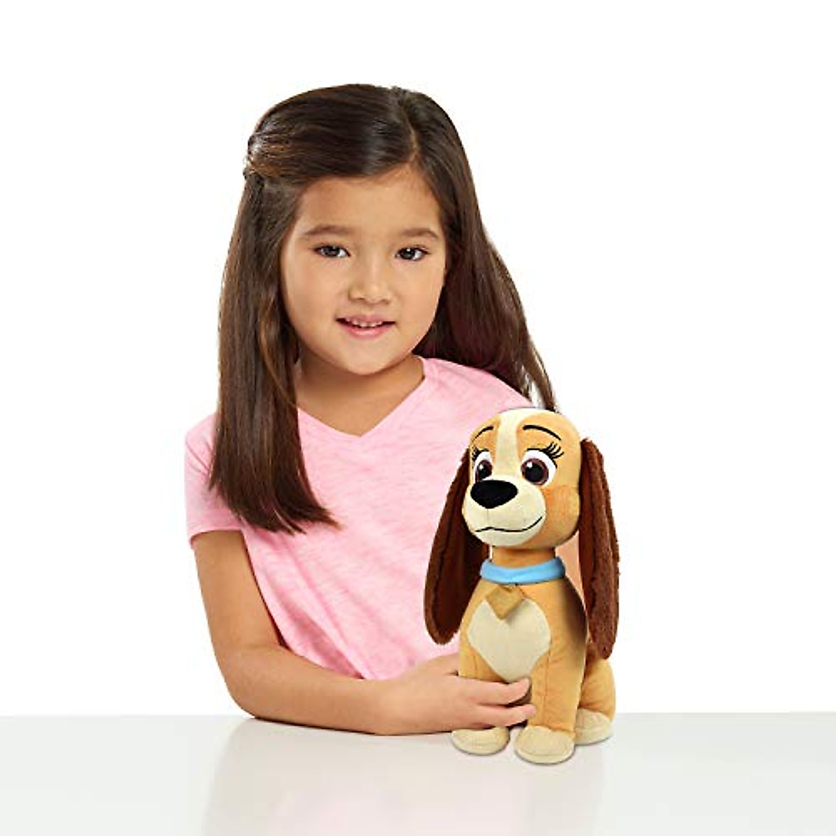 Disney Classics Friends Large 11.6-inch Plush Lady, Officially Licensed Kids Toys for Ages 2 Up by Just Play