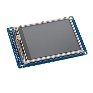 DIYmalls ILI9341 3.2 inch TFT LCD Display Screen Module 3.3V Resistive Touch Panel 320x240 w/SD Card Slot for Mega-2560 only