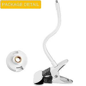 iTODOS Baby Monitor Mount Compatible with HelloBaby HB65/HB6550/HB6558/HB66/HB248,ANMEATE SM935E/SM650,Bonoch,ChildsFarm Baby Monitor, 8inches Flexible Arm, Attach Your Baby Cam Wherever You Like