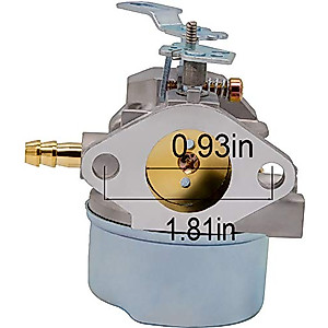 640052 Carburetor for Tecumseh 640054 640349 640058 640058A HMSK80 Carburetor, HMSK90 8hp 9hp 10hp LH318SA LH358SA Snow Blower Generator Chipper Shredder Oregon 50-659 STENS 520-926 640052 Carburetor
