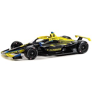 Greenlight 11183 2023 NTT IndyCar Series - #26 Colton Herta/Andretti Autosport, Gainbridge 1:18 Scale Diecast