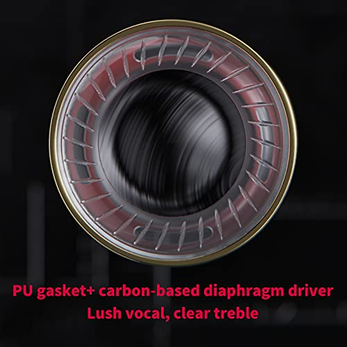 FiiO FF5 Carbon-Based Dynamic Driver in-Ear Earphone Clear Sound & Wide Soundstage with 3.5mm/4.4mm MMCX Cable, Alumium Shell