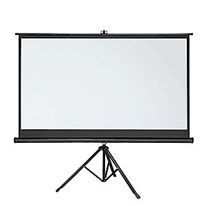 CHYSP Projector Screen Projector Screen 72 100 Inches Tripod Stand 16:9 Portable Projection Screen 4K 3D Movies Screen for Home Office Indoor Outdoor (Size : 100 inch)