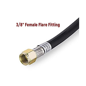 SHINESTAR a Propane Tank Gauge for 5-40lb LP Tank, and 0-20 PSI Adjustable Propane Regulator with Hose (4FT), Perfect for Turkey Fryer, Grill, Gas Burner, Fire Pit, Orifice Connector Included