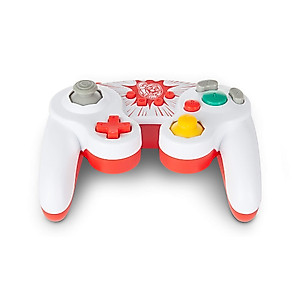PowerA Wired GameCube Style Controller for Nintendo Switch - Mario, Gamepad, Wired Video Game Controller, Gaming Controller, GameCube Controller - Nintendo Switch