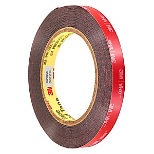 3M VHB Heavy Duty Mounting Tape 5952, 0.5" width x 5yd length (1 Roll)