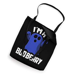 Boo Berry Halloween Funny Blueberry for Berries Fans Tote Bag