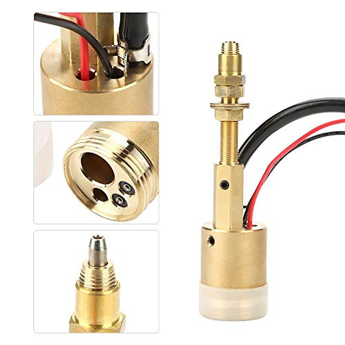 Welding Panel Adapter Euro Panel Socket Central Connector Adapter for CO2 MIG Welding Machine Torch Copper Plastic 0.8-1.2 mm