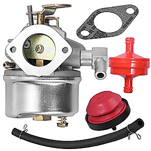640298 Carburetor Replacement for Tecumseh 640298 OHSK70 OH195SA Engines 5.5hp 7hp Models Replacement for Ariens 932036 932504 ST524 Snowblowers