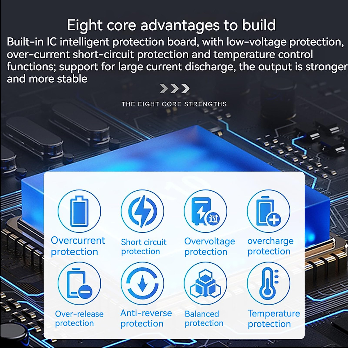 Fraternize 7.4V 2600mAh rechargeable battery lithium li ion batteries with XH2.54-2P Connector for Electronics, Lighting, Equipment 7.4v battery pack