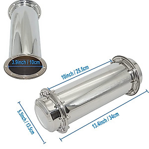 Time Capsule Anti-Corrosion Waterproof Container - Stainless Steel Storage Jar Lock Container Storage Future Gift