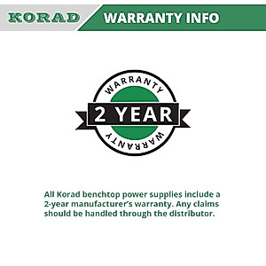 KORAD KD3005D - Precision Variable Adjustable 30V, 5A DC Linear Power Supply Digital Regulated Lab Grade…