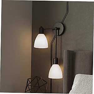 Chandelier Shade Chandelier Lampshade Hanging Lamp Shade Glass Shades for Pendant Lights Lamp Shade for Ceiling Lamp Pendant Lamp Shade Lamp Shade Accessory Glass Lampshade