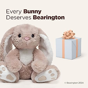 Bearington Boomer The Stuffed Bunny, 10.5 Inch Stuffed Bunny Plush